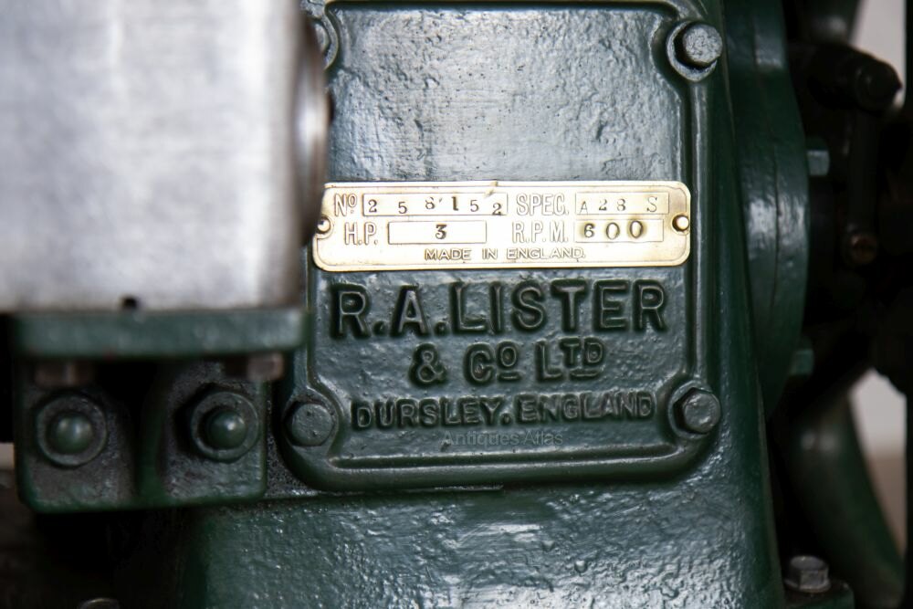Antiques Atlas - Vintage Lister Engine Table as175a3597 / TBL-4559-PEP