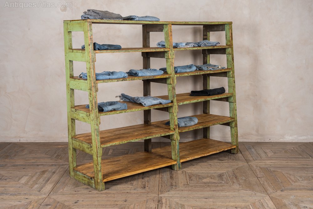 Antiques Atlas - Vintage Wooden Shop Display