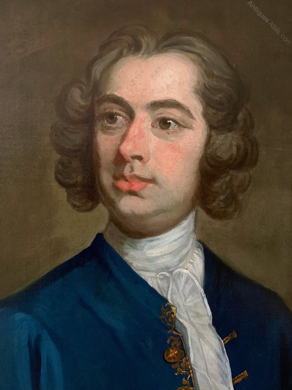 Antiques Atlas - Portrait Of John Neale Of Allesley Park C.1730