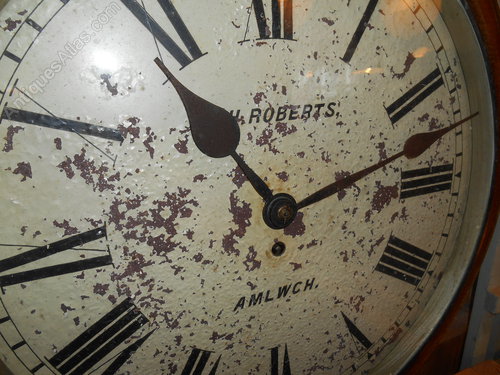 Antiques Atlas - Antique Large Fuseé Chapel Wall Clock