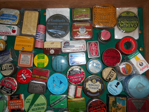 Antiques Atlas - Large Collection Of Vintage Tins