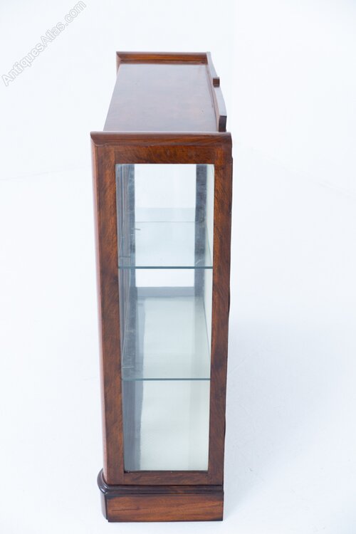 Stylish Art Deco Walnut Display Cabinet as328a3231 / PP119-12 ...