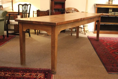 19thc. Deal Pine Refectory Table as417a416 / 3189 - Antiques Atlas