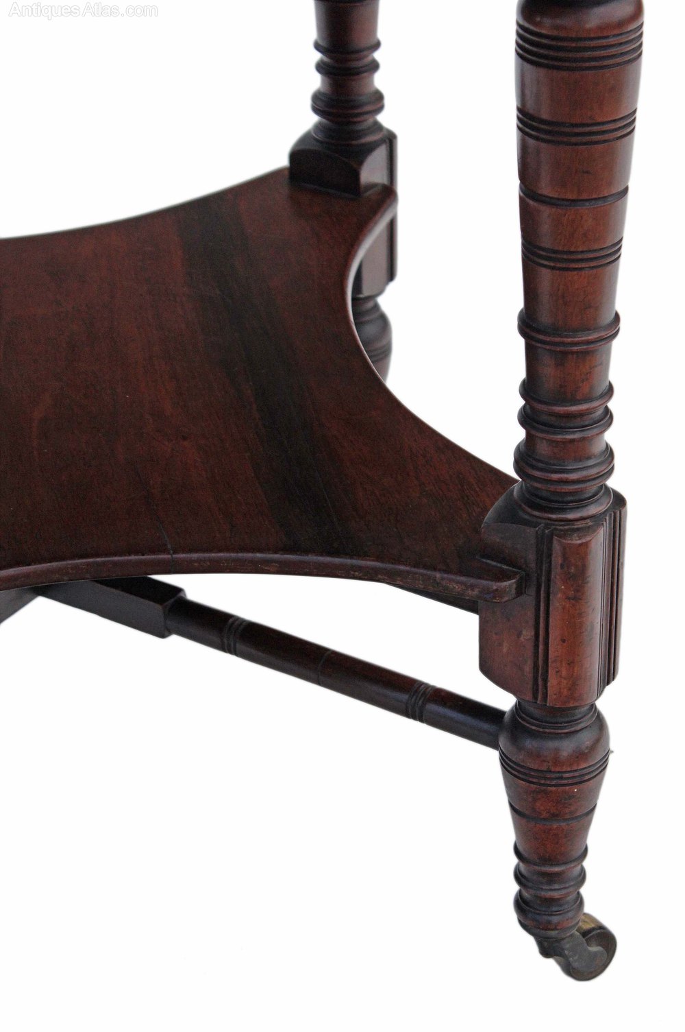 Victorian Walnut Octagonal Centre Window Side Table - Antiques Atlas