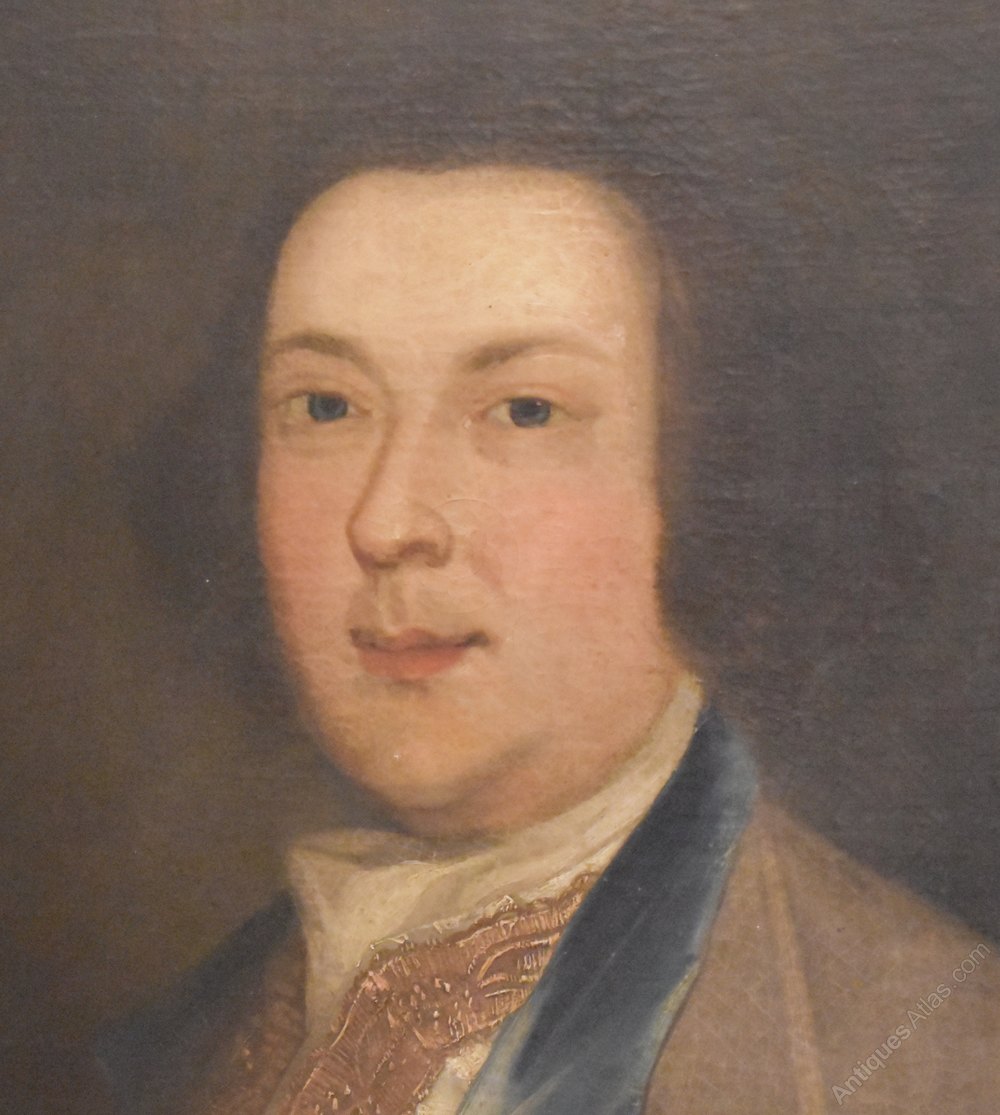 Antiques Atlas - English Eighteenth Century Portrait Of A Gentleman