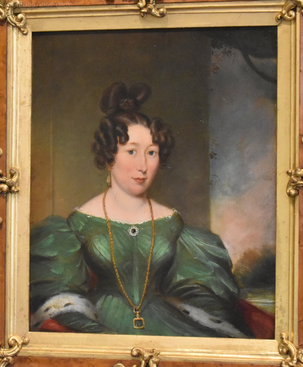 Antiques Atlas - Fine Pair Of Regency Oil Portraits as514a1459