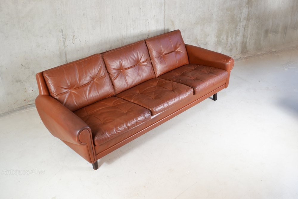 Antiques Atlas - Danish 1970’s Mid Century Skippers Of Mobler Sofa
