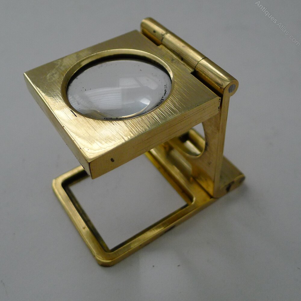 Antiques Atlas - Antique English Folding Brass Linen Thread Counter ...