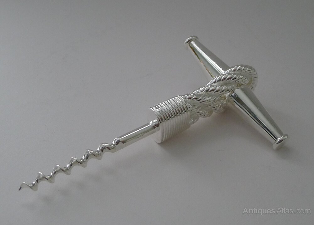 Antiques Atlas - Hermès, Paris - Vintage "Cordage" Rope Corkscrew ...