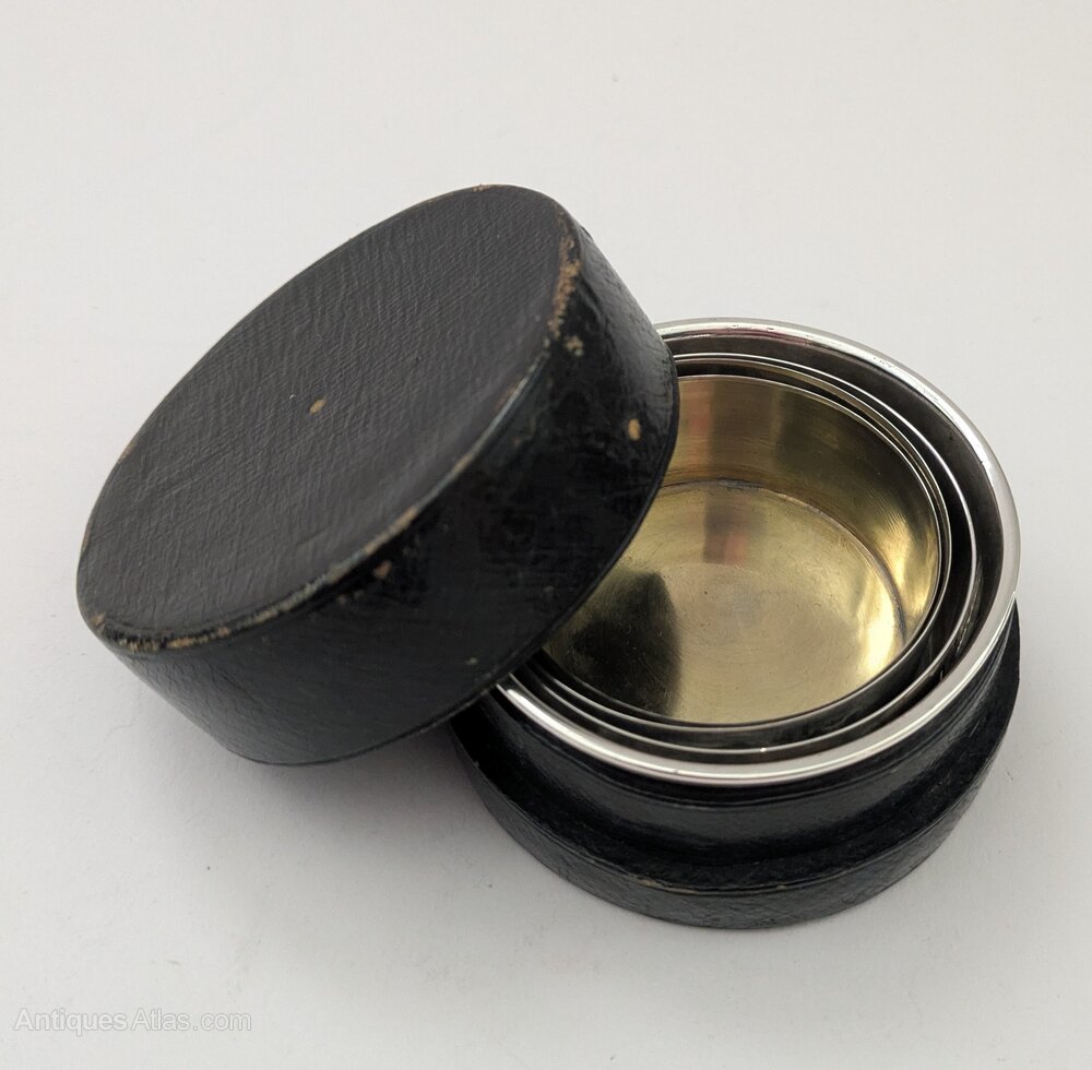 Antiques Atlas - Silver Telescopic Cup / Beaker In Case - 1864 ...