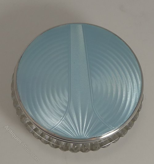 Antiques Atlas - Vintage Art Deco English Dressing Table Box