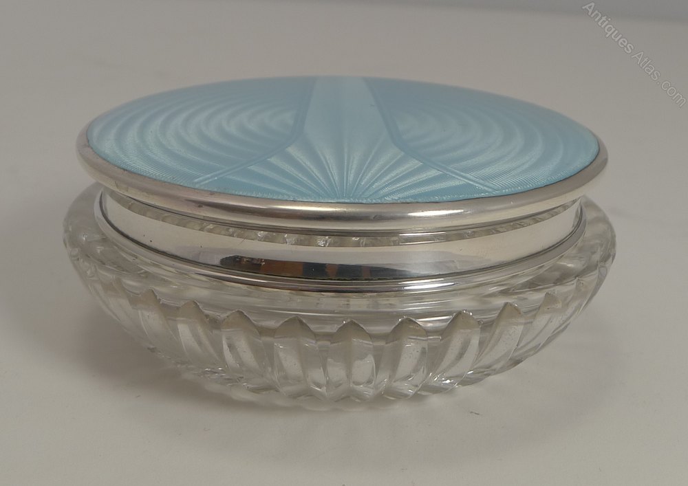 Antiques Atlas - Vintage Art Deco English Dressing Table Box