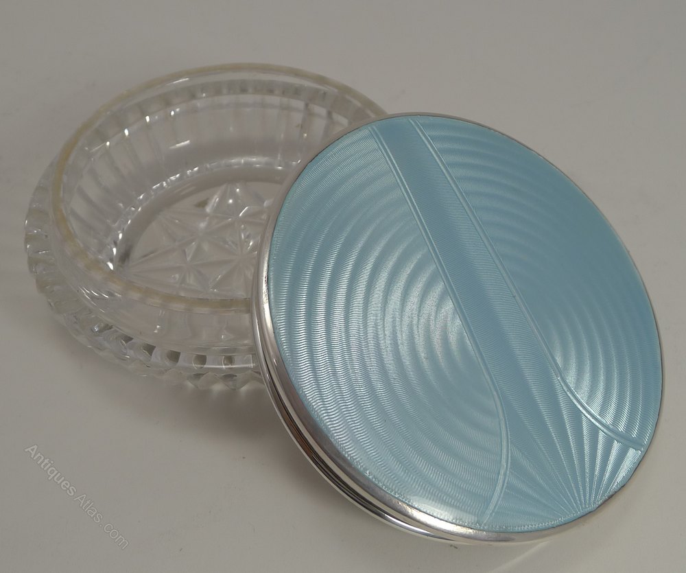 Antiques Atlas - Vintage Art Deco English Dressing Table Box