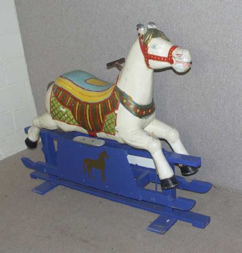Fair Ground Rocking Horse. - Antiques Atlas