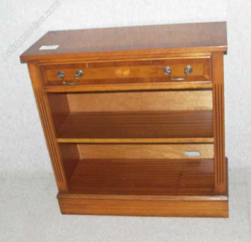 Antiques Atlas - Yew Wood Open Bookcase