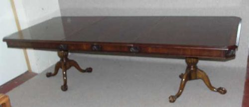 Antiques Atlas - Mahogany D End Table