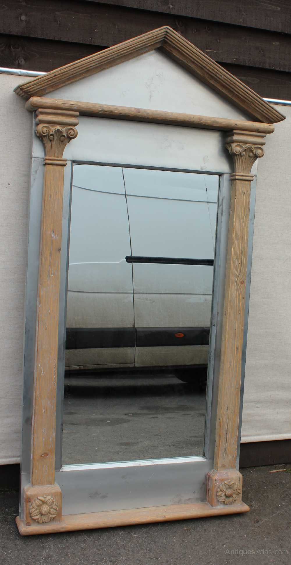 Antiques Atlas - Small Zinc Mirror