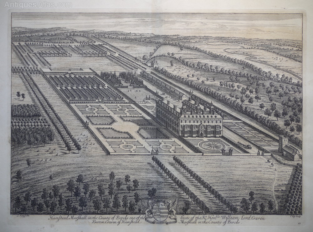 Antiques Atlas - Hamstead Marshall (in The County Of Bercks) as176a246