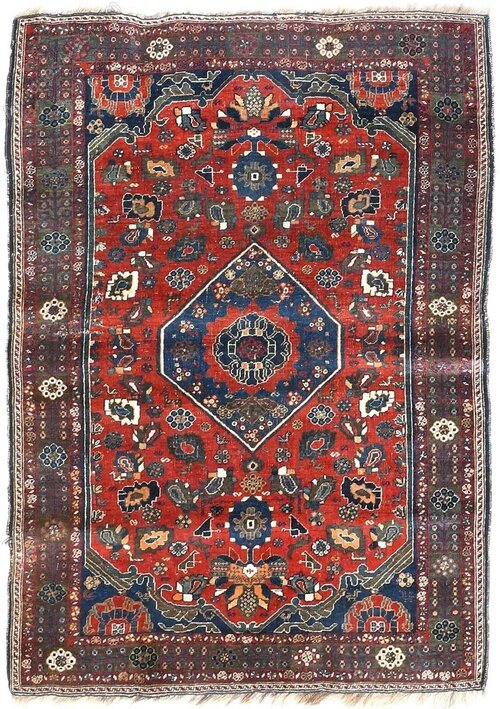 Antiques Atlas - Antique Heriz Rug as623a4625