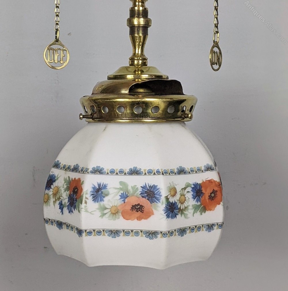 Antiques Atlas - Antique Pendant Light Gasolier as623a3276