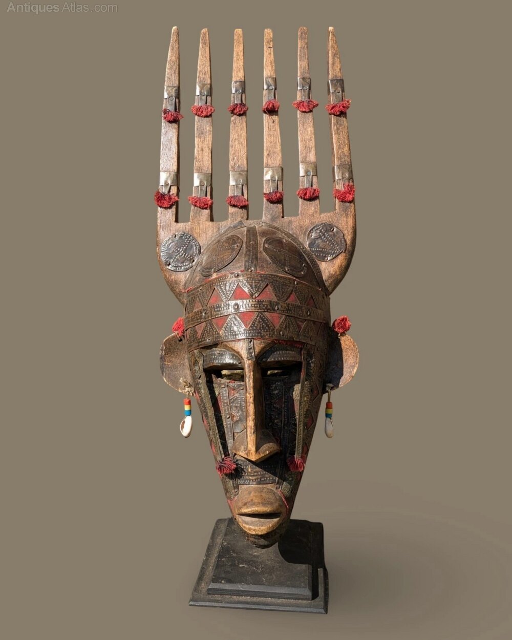 Antiques Atlas - Antique Tribal Bamana Mask as623a4084
