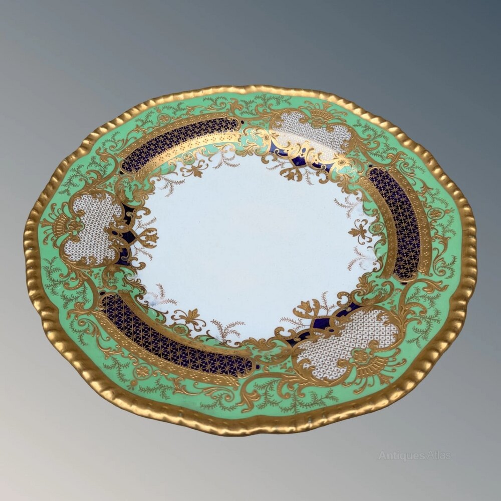 Antiques Atlas - Share Set Of 5 Coalport Dinner Plates as623a4643