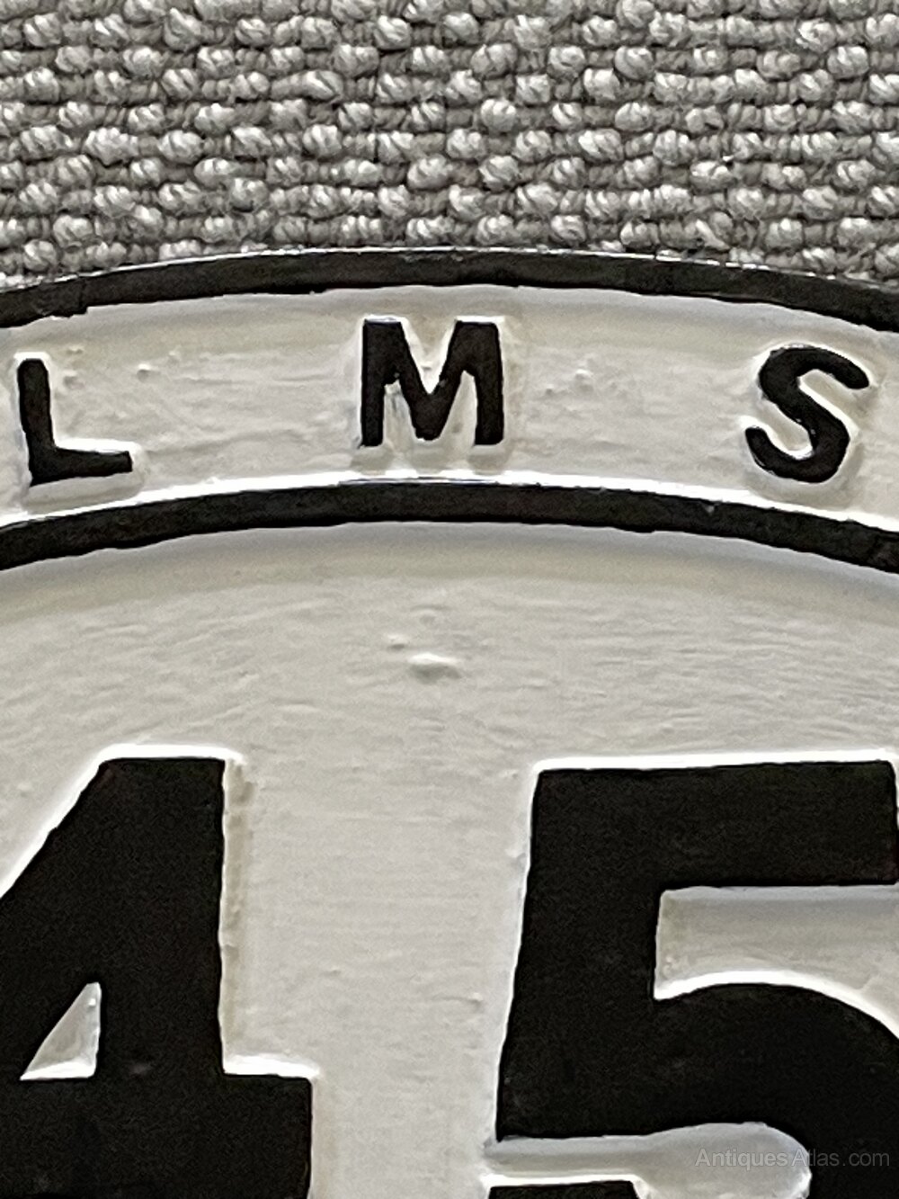 Antiques Atlas - LMS Bridge Plate No. 45 as218a4118 / XGW-HO-625