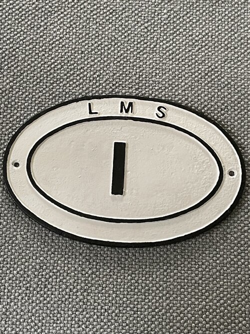 Antiques Atlas - LMS Bridge Plate Number 1 as218a3896 / XGC-HO-125