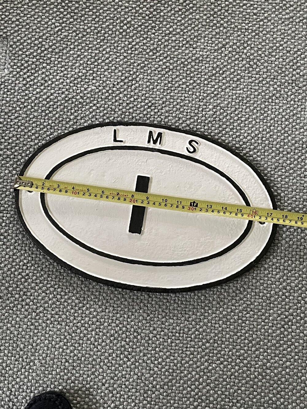 Antiques Atlas - LMS Bridge Plate Number 1 as218a3896 / XGC-HO-125