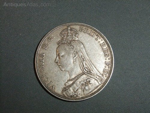 Antiques Atlas - Queen Victoria Crown 1889 as218a2869 / XWDD-922