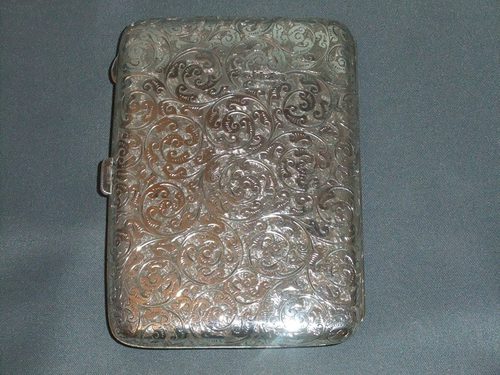 Antiques Atlas - Victorian Silver Card Case