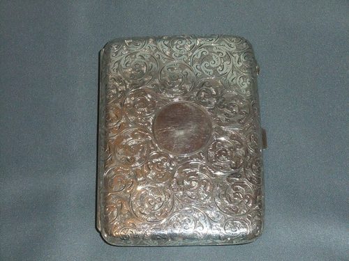 Antiques Atlas - Victorian Silver Card Case