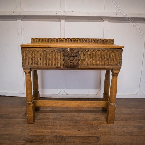 Antiques Atlas - Carved Oak Green Man Console Table