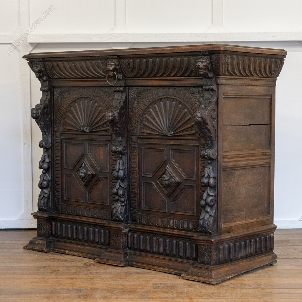 Jacobean Style Oak Sideboard - Antiques Atlas