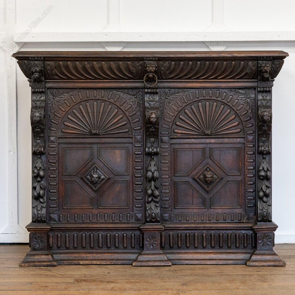 Jacobean Style Oak Sideboard - Antiques Atlas