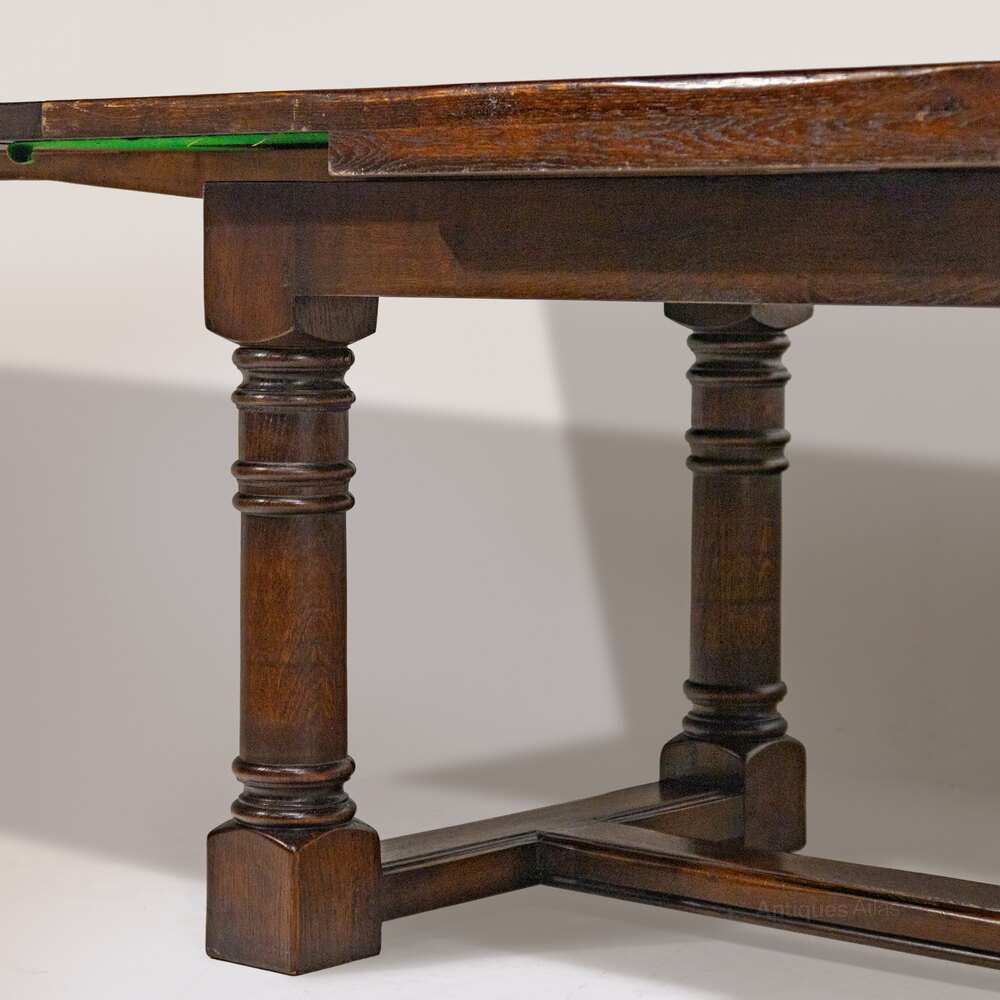 Antiques Atlas - Large Extending Oak Refectory Table as672a753 / RWI 9193