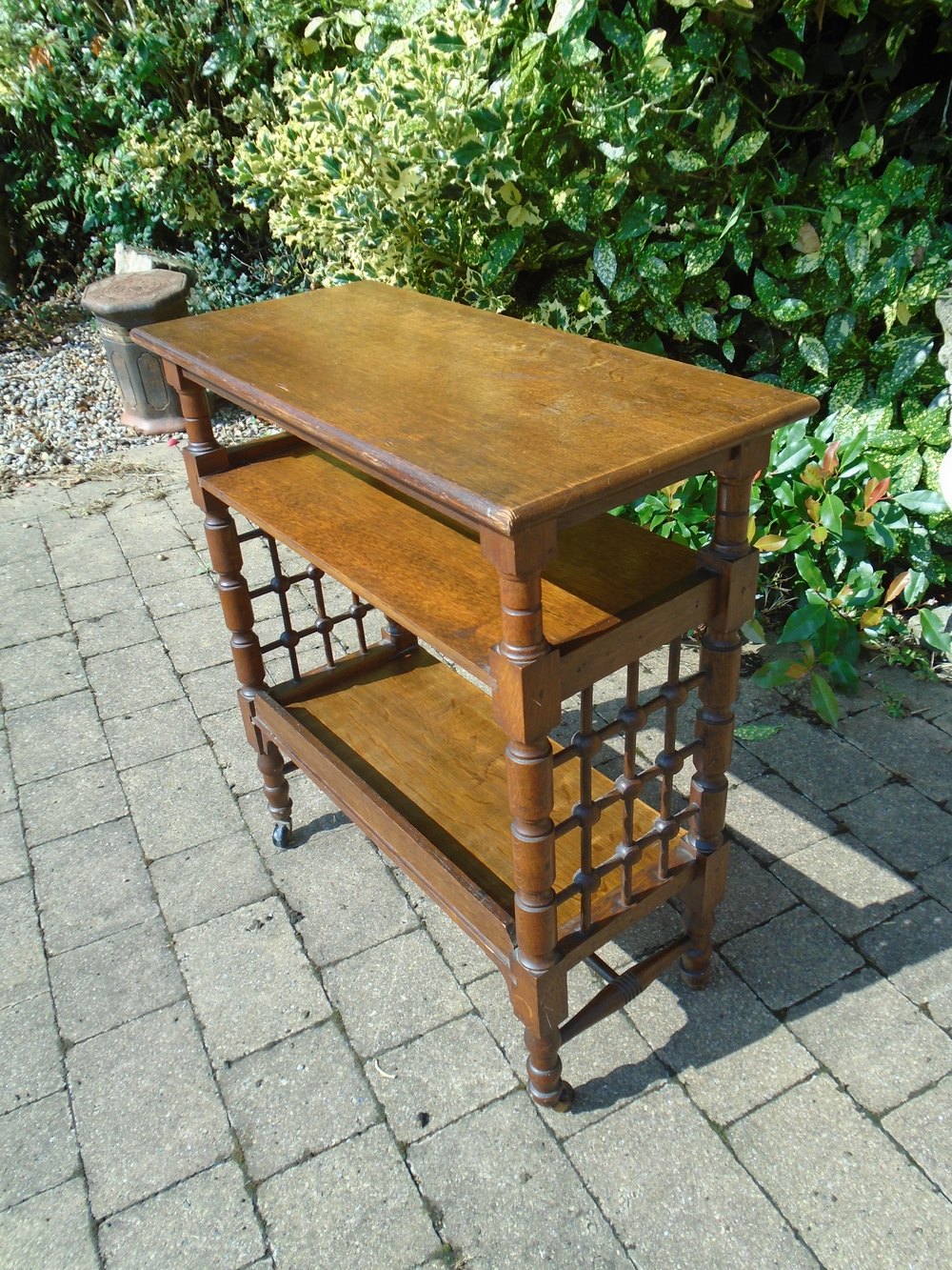 Arts & Crafts Oak Book Table. Wyburd For Liberty - Antiques Atlas