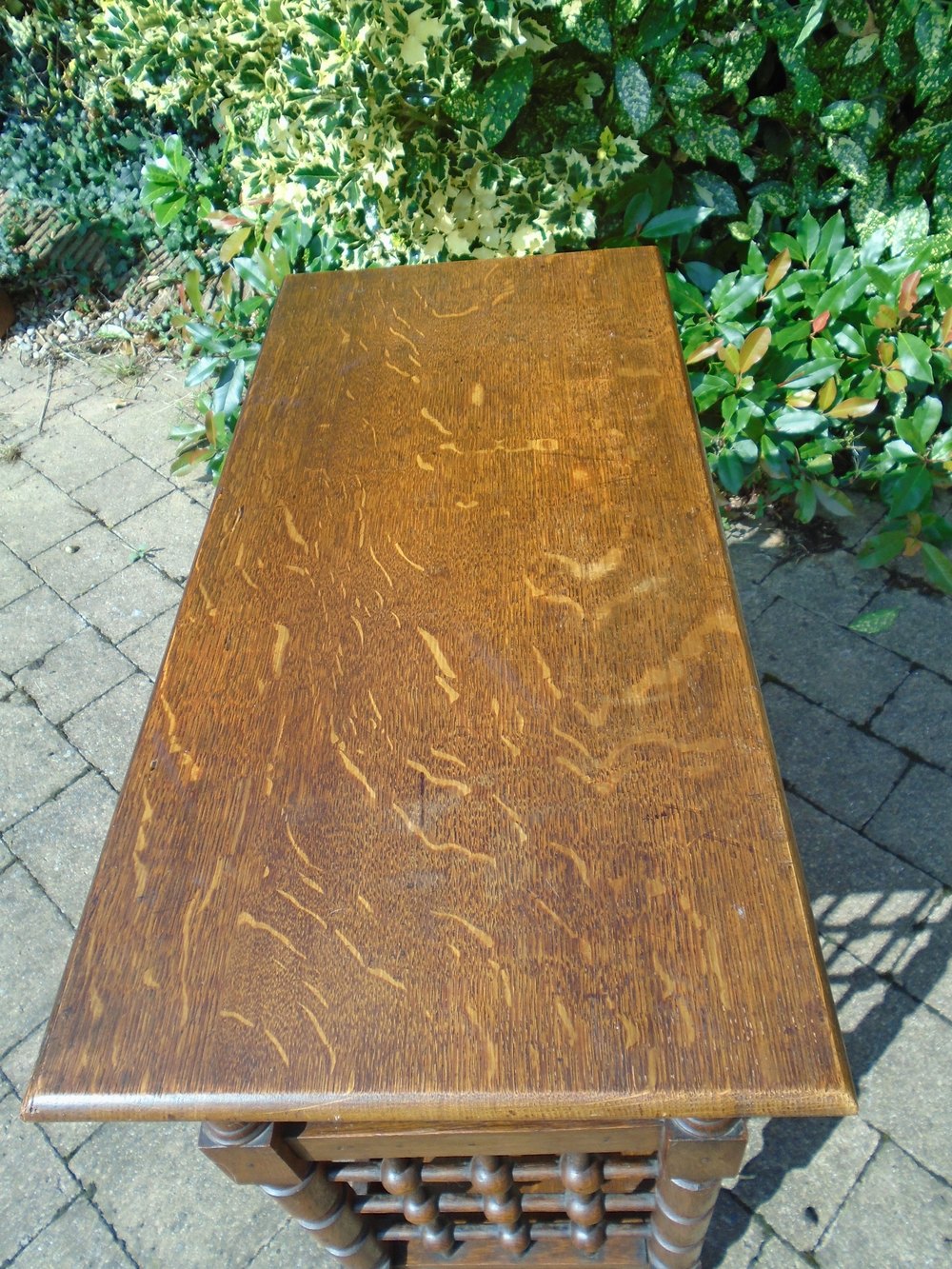Arts & Crafts Oak Book Table. Wyburd For Liberty - Antiques Atlas