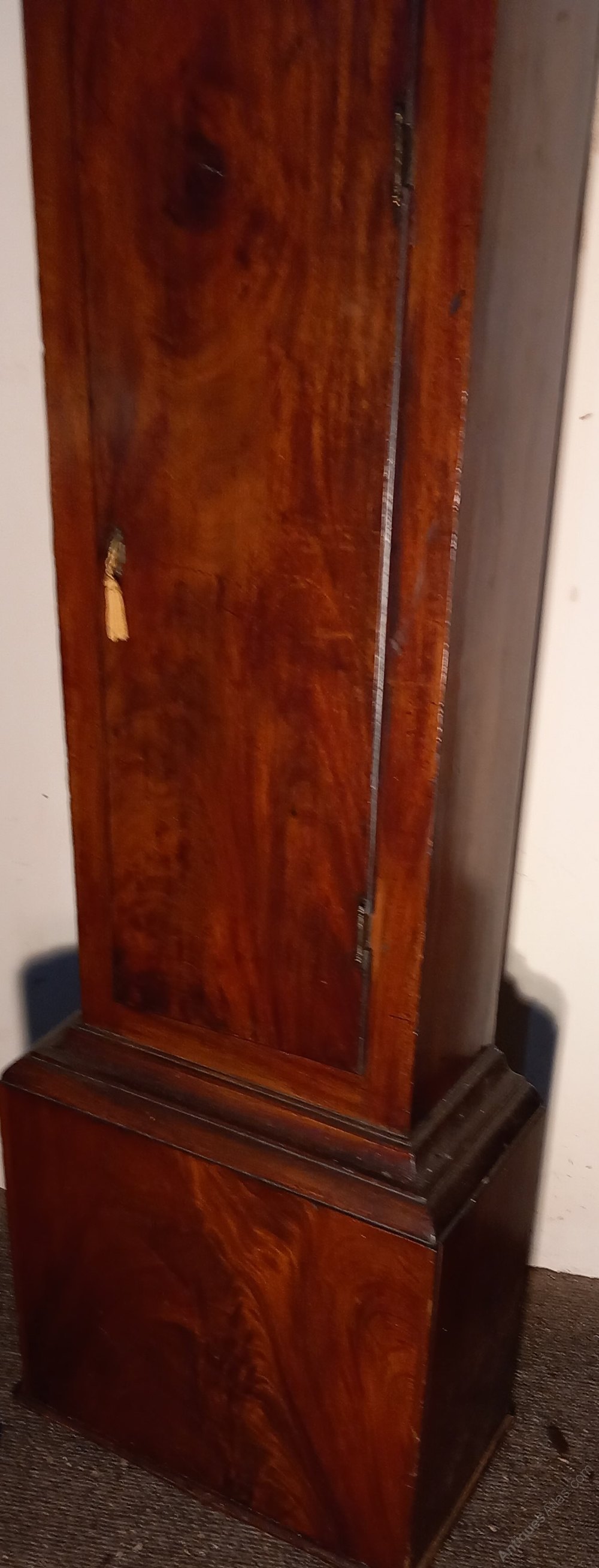 Antiques Atlas - ANTIQUE MOON PHASE LONGCASE / GRANDFATHER CLOCK