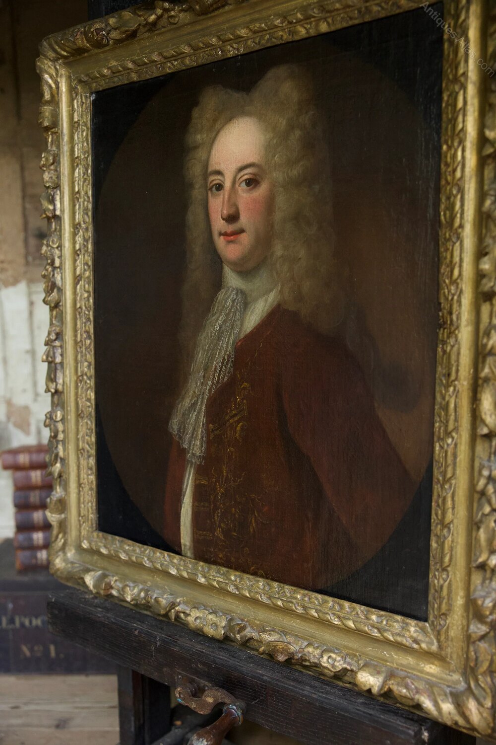 Antiques Atlas - An 18th C Portrait Circle Of Joseph Highmore as226a593