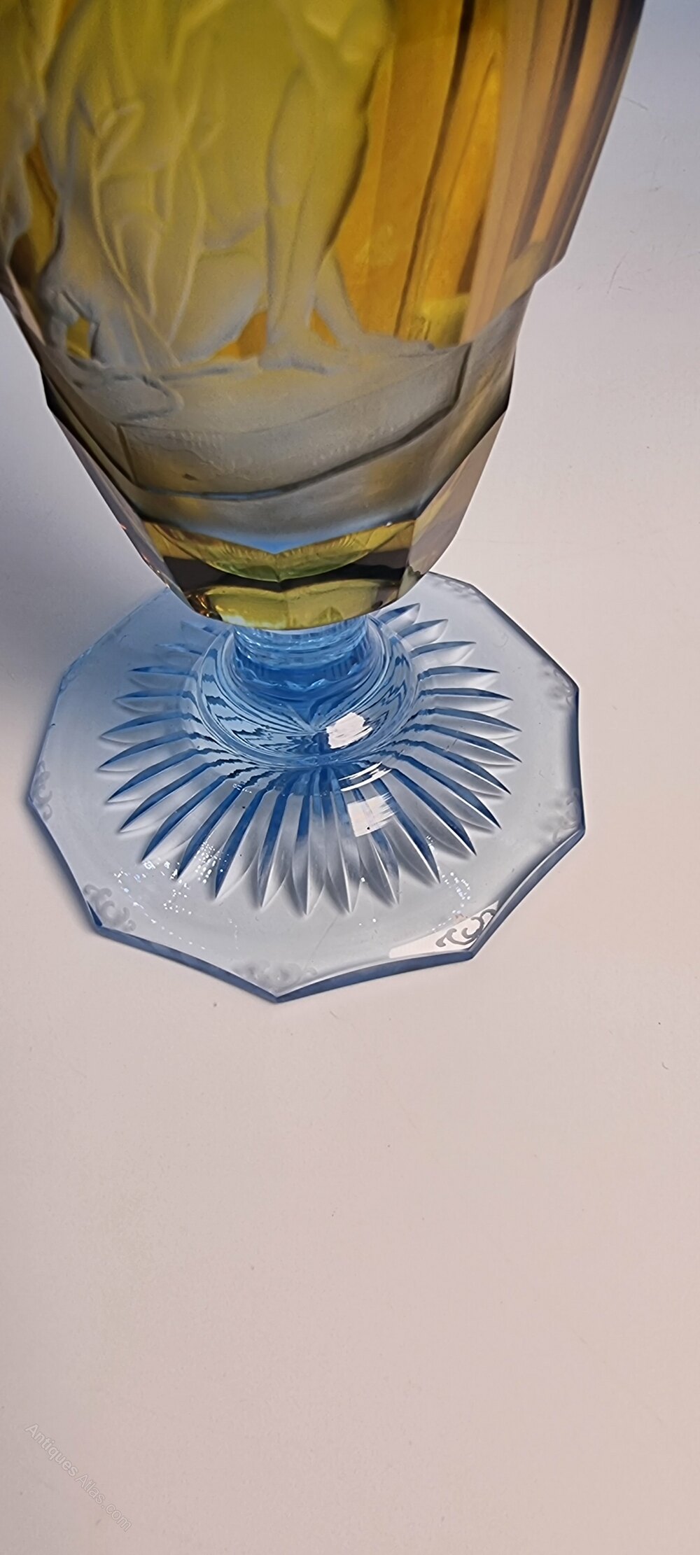 Antiques Atlas - 19th Century Intaglio Engraved Goblet C1880