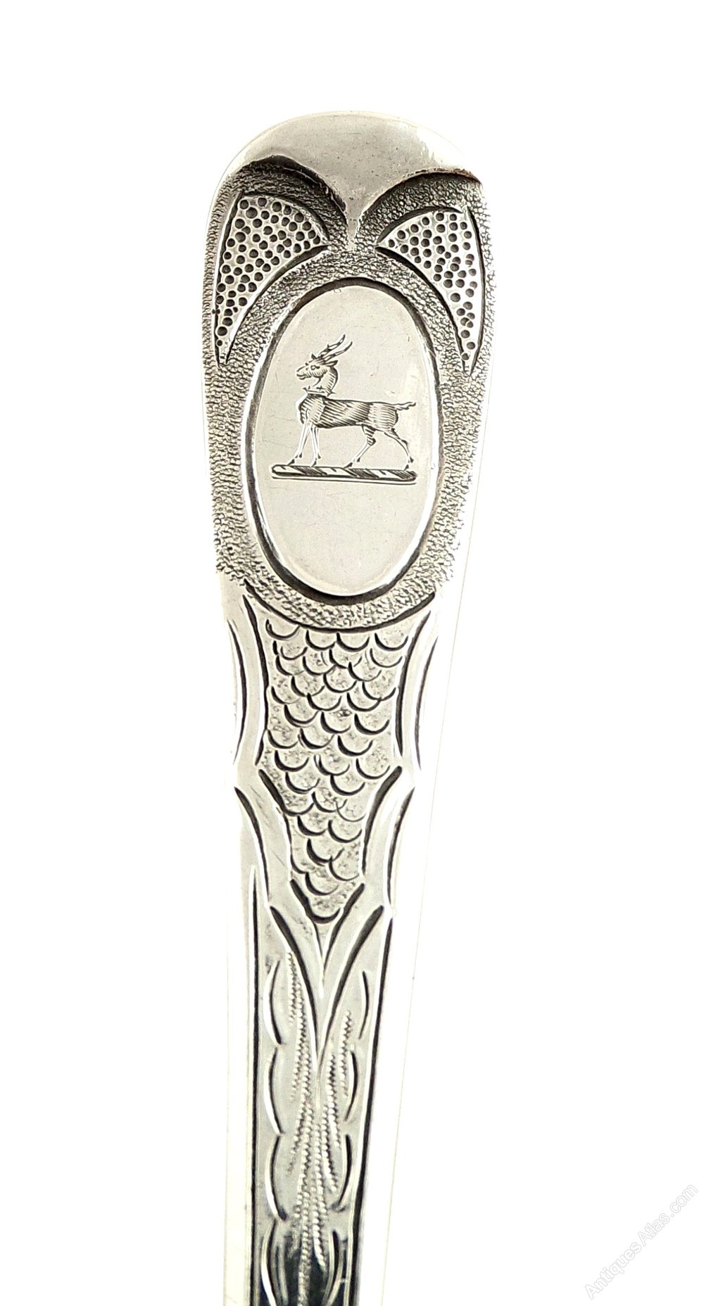 Antiques Atlas - Georgian Silver Berry Spoon & Sifter In Case 1810