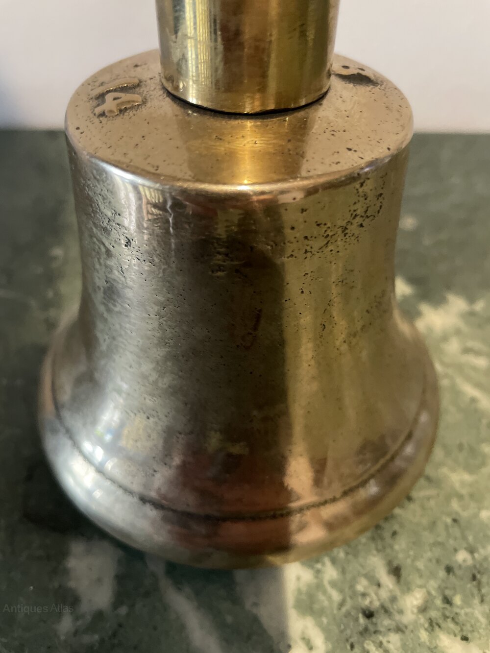 Antiques Atlas - A Vintage Bell Ringers Brass Bell as712a1024 / 4457