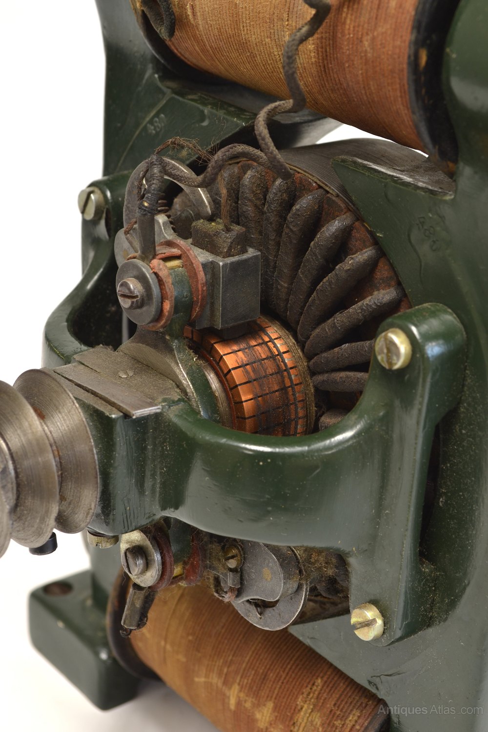 Antiques Atlas - Early Open Frame Electric Motor as172a490 / 1042