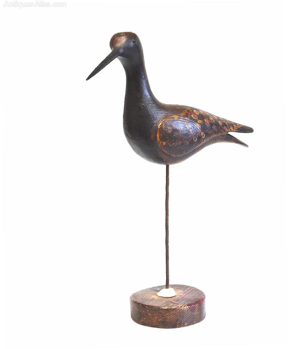 Antiques Atlas - Guy Taplin Wood Carving, Golden Plover
