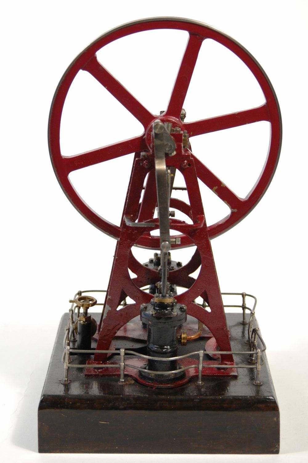 Antiques Atlas - Twin Cylinder Over Crank Steam Engine