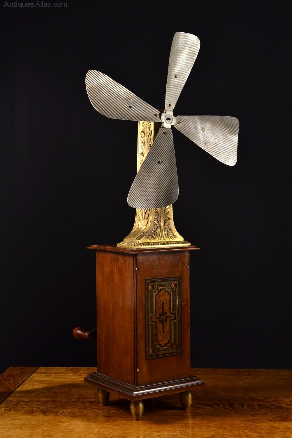 Antiques Atlas - Zephyr Clockwork Fan