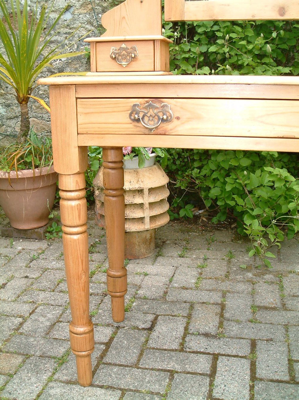 A Restored Edwardian Pine Dressing Table - Antiques Atlas
