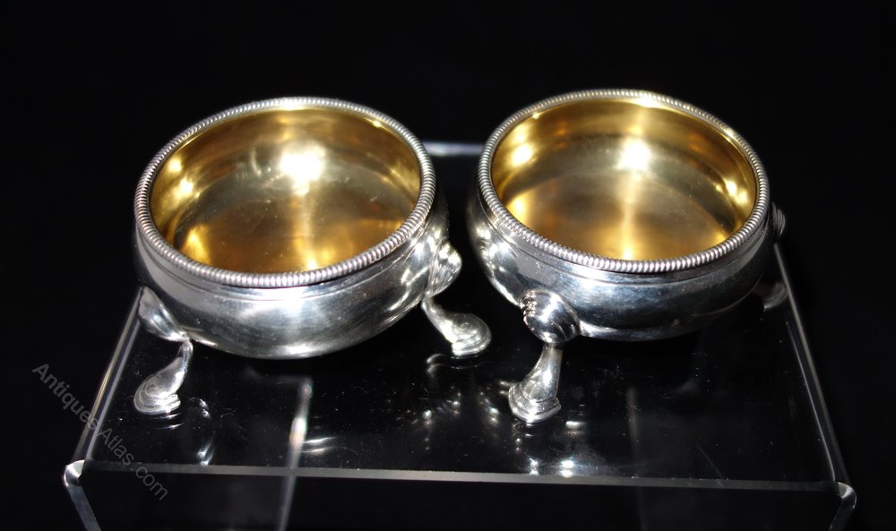 Antiques Atlas - Pair Of Silver Salts