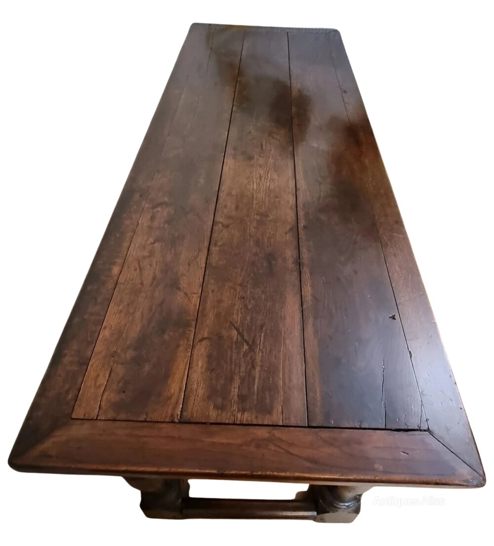 Elizabethan Carved Oak Refectory Table, Circa 1580 as1029a279 ...
